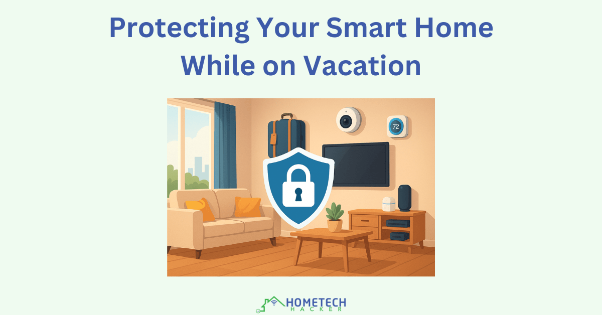 Protecting Your Smart Home While on Vacation - HomeTechHacker