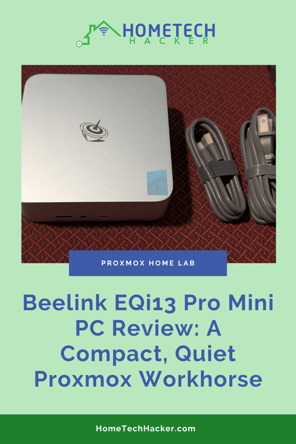 Beelink EQi13 Pro Mini PC Review: A Compact, Quiet Proxmox Workhorse - HomeTechHacker